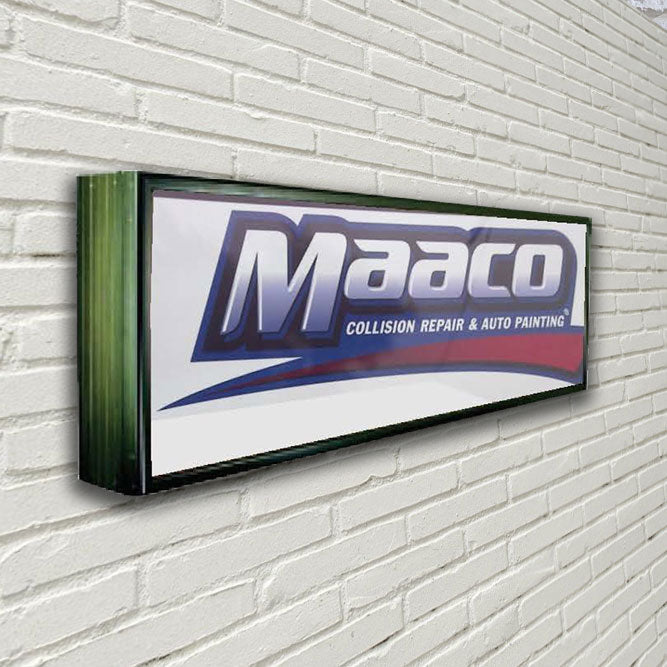 Hinged Door Sign Cabinet